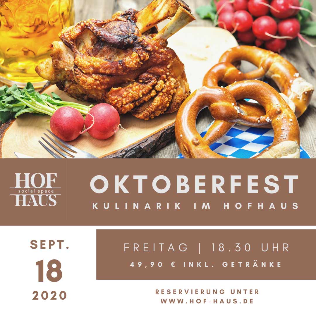 Kulinarik im Hofhaus - unsere Events im Hofhaus Saarbrücken