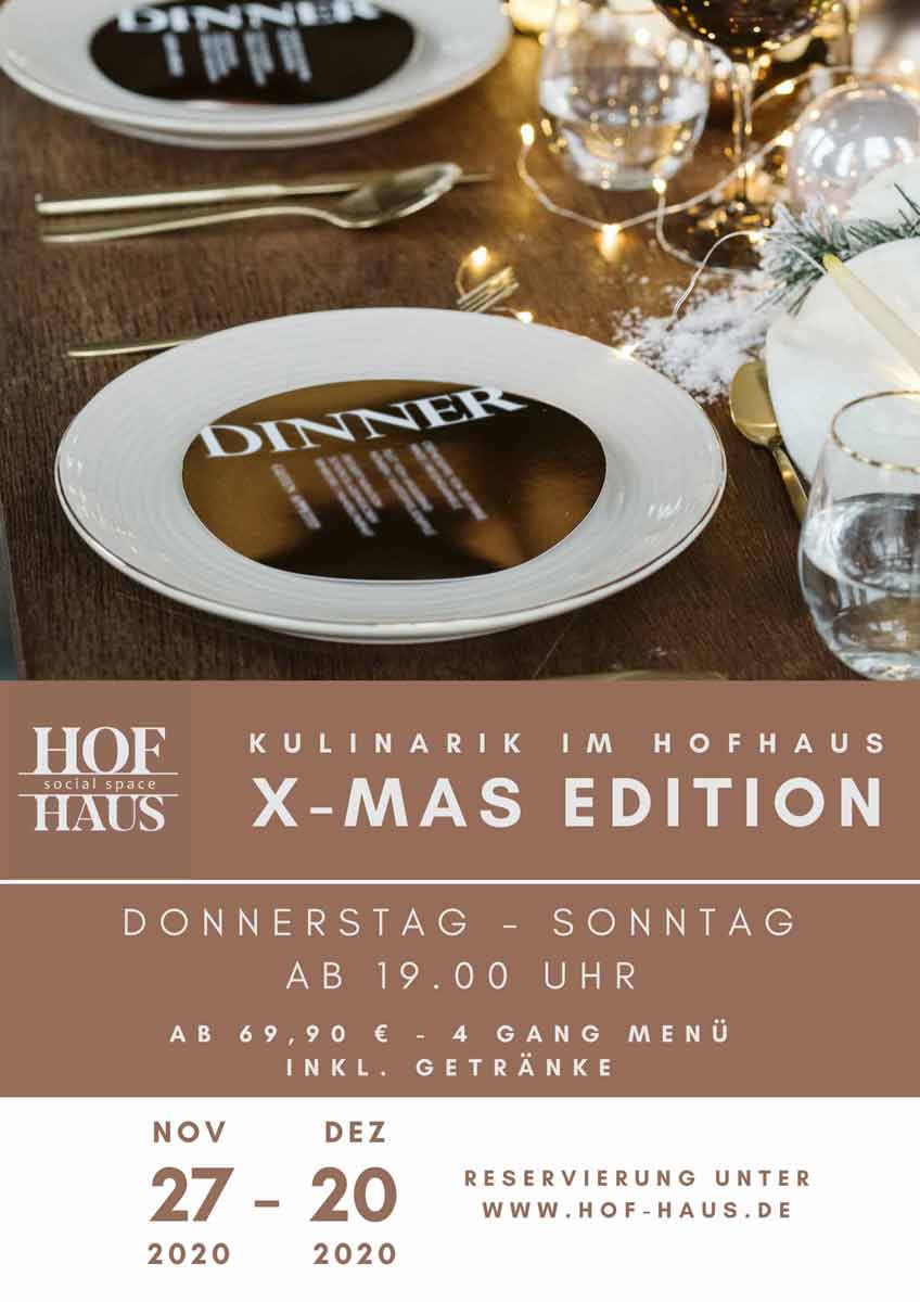 Kulinarik im Hofhaus - X-Mas Edition - Hofhaus